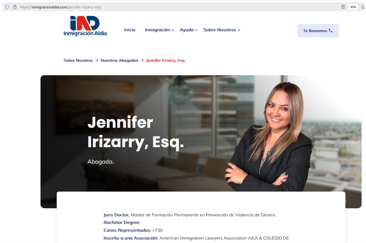 Denuncia por estafa en contra de Jennifer Irizarry